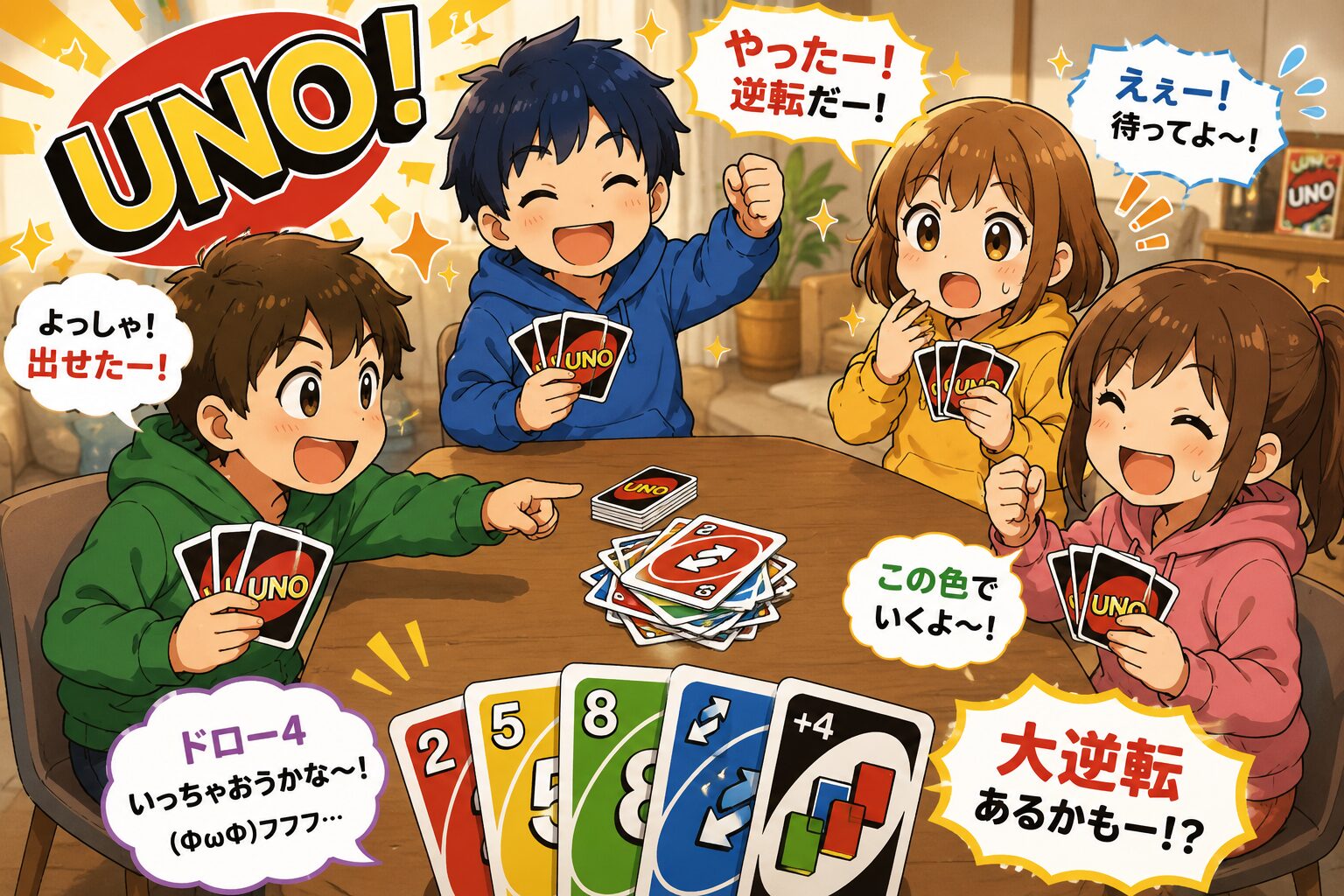 UNO（ウノ）のルール完全解説｜初心者でも3分で遊べる！ | DANDELIONGAMEBLOG